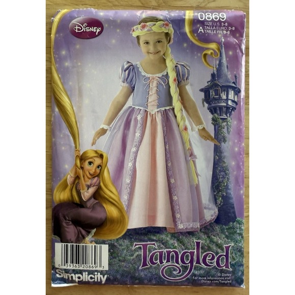 Simplicity | Art | Tangled Rapunzel Costume Simplicity Sewing Pattern ...